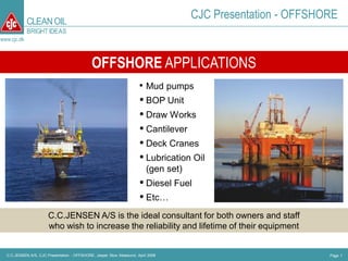 CJC presentation-OFFSHORE sector | PPT