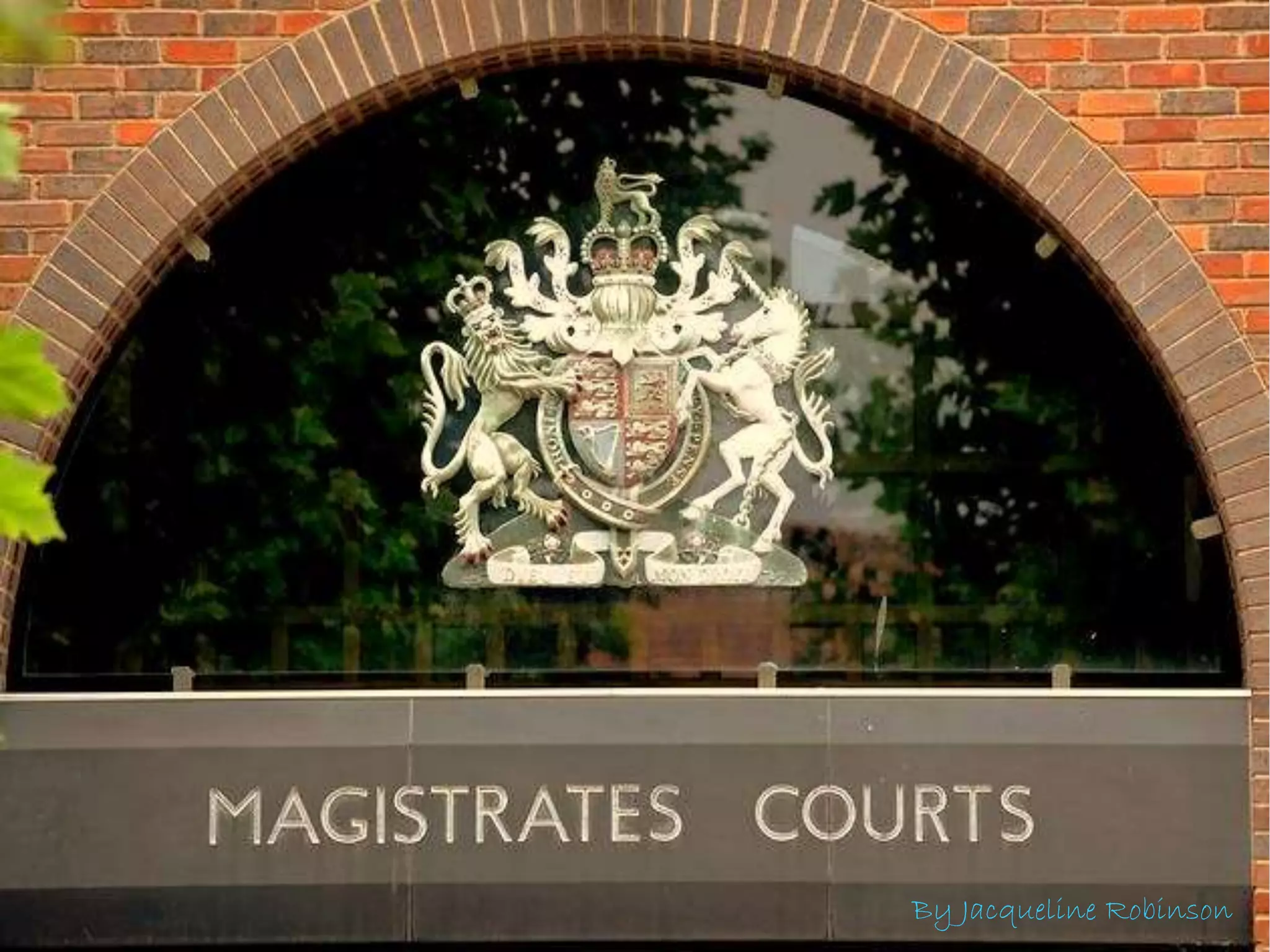 Lay Magistracy. CJE1 Assignment1, Task 2 | PPTX