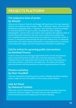 Creative Jordan Program (English) | PDF