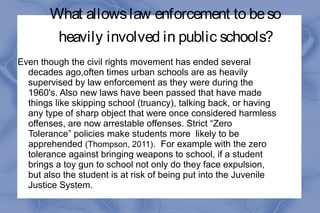 Criminalizing Kids | PPT
