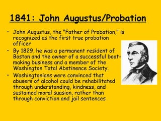 John Augustus Father Of Probation