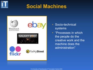 Social Machines in Practice: Solutions, Stakeholders and Scopes | PPTX