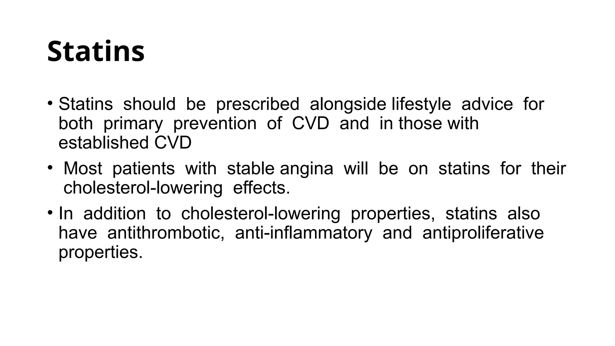 Angina pectoris and management[Stable Angina] | PPT