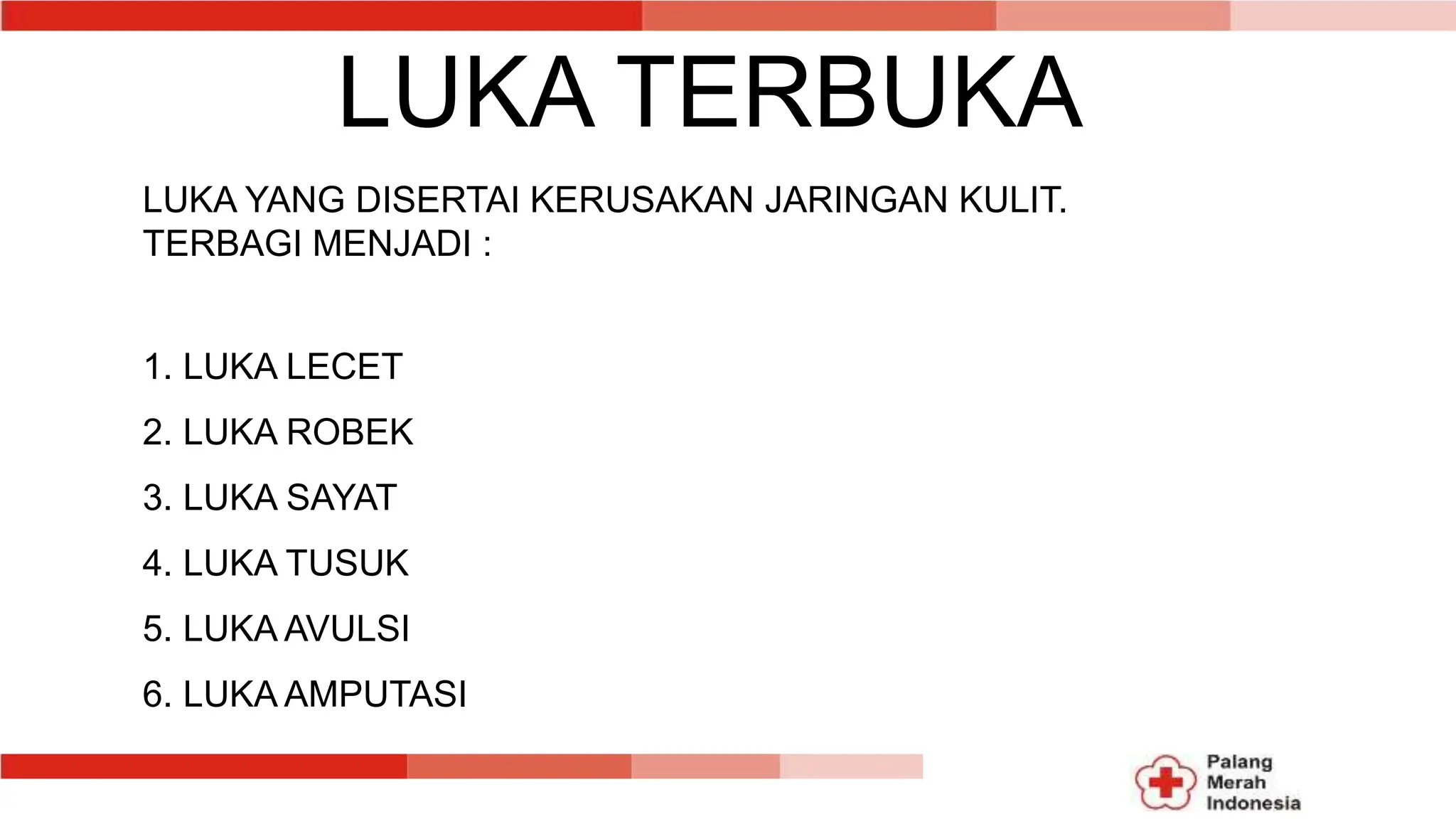 Kasus trauma cidera jaringan lunak atau lukapptx | PPTX