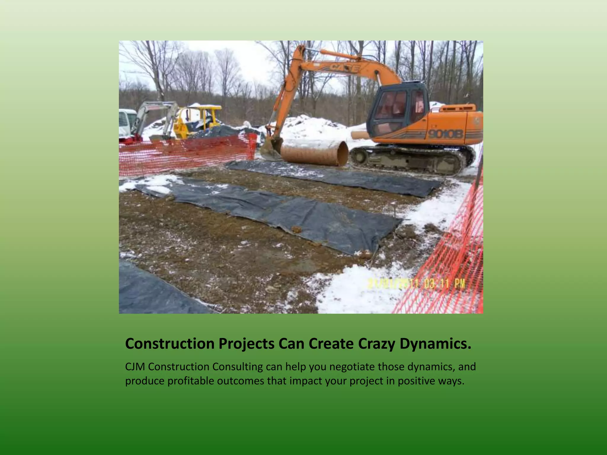 CJM Construction Consulting PowerPoint Presentation | PPTX