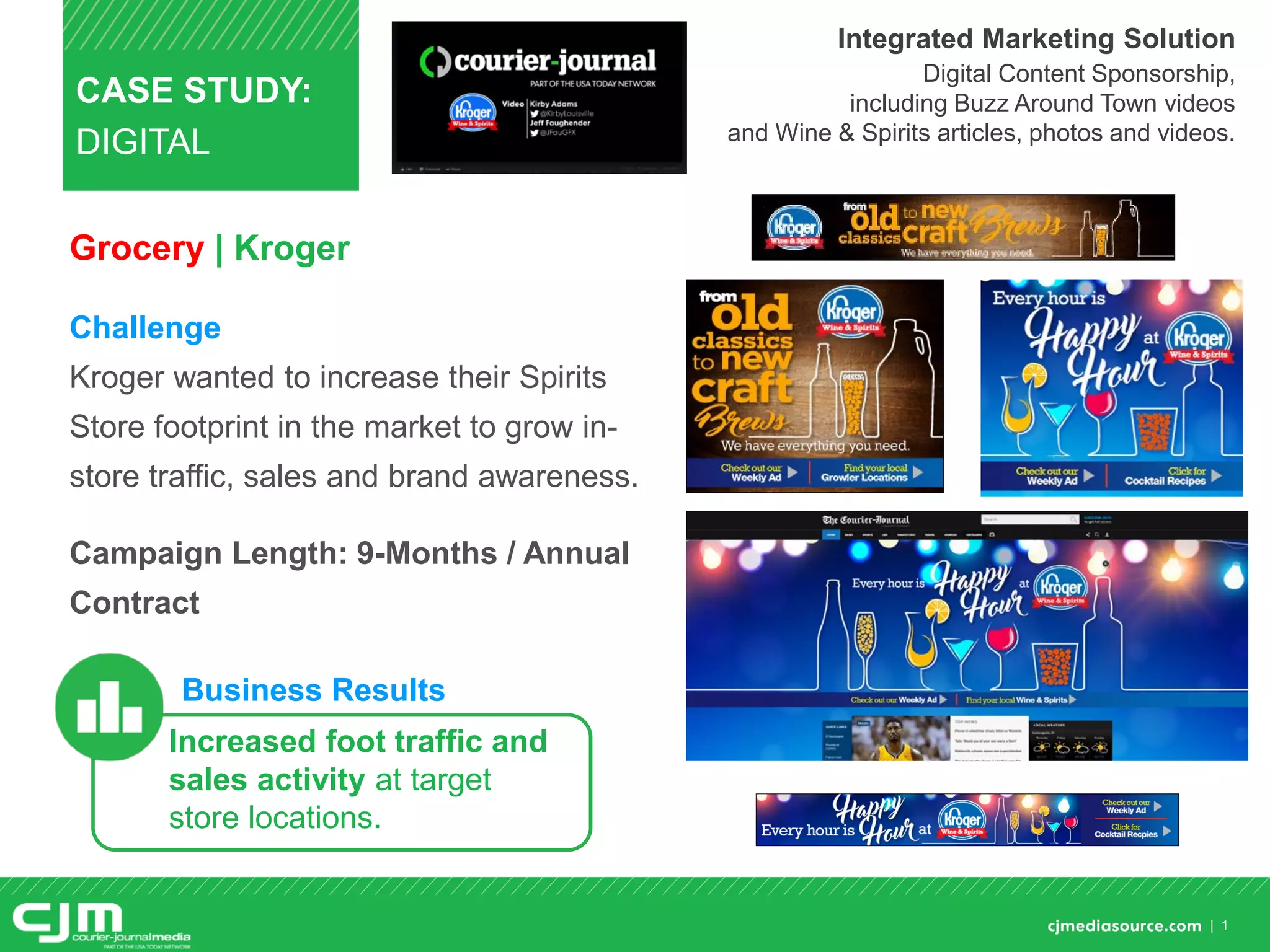 CJ Media Case Study | Grocery: Kroger | PDF