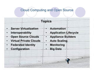 Cloud Computing and Open Source | PPT