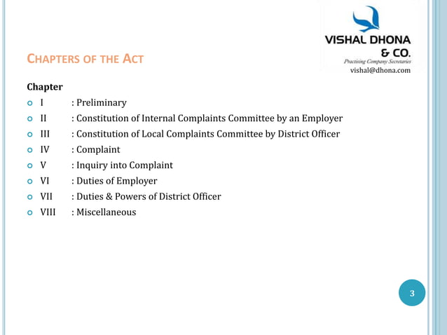 Sexual Harassment of Women at Workplace Act 2013 | PPT Sexual Harassment of Women at Workplace Act 2013 | PPT