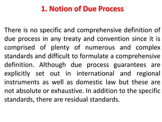 Due Process Definition