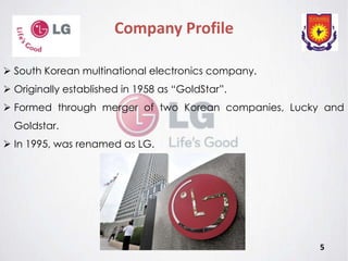 REIL, solar panel production & LG Electronics | PPTX