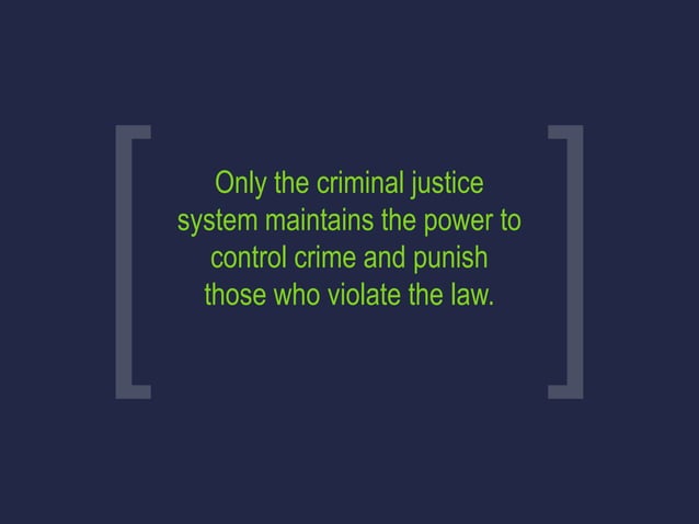 Criminal Justice Presentation | PPTX