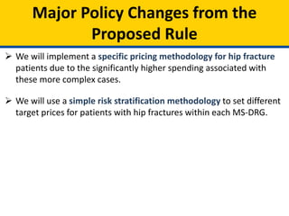 Webinars: Comprehensive Care for Joint Replacement Model - Final Rule ...