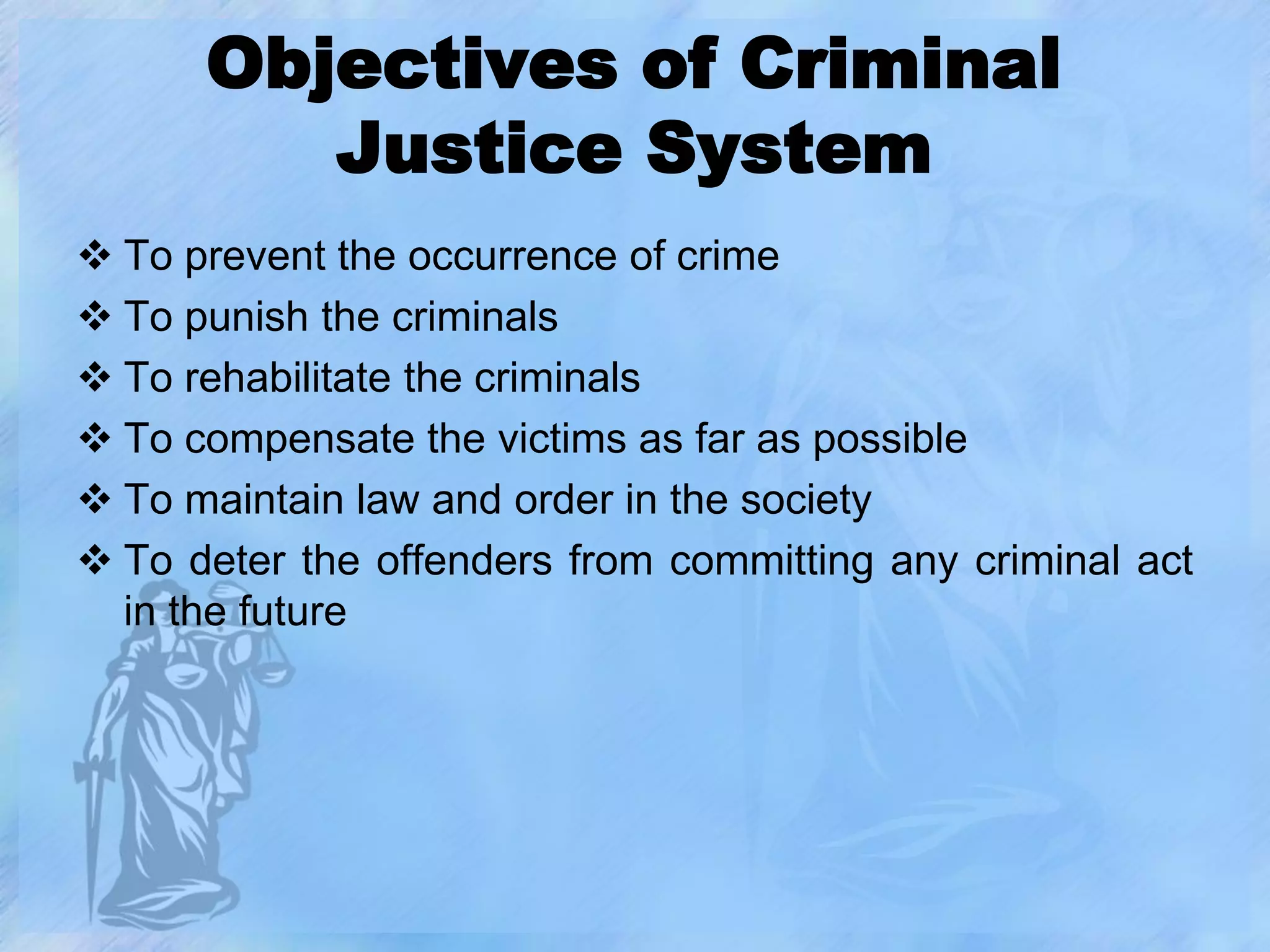 Criminal Justice System | PPTX