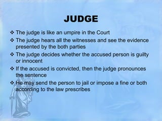 Criminal Justice System | PPTX