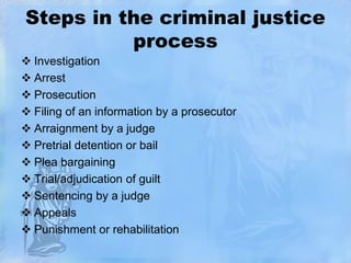 Criminal Justice System | PPTX