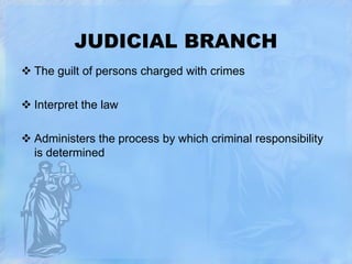 Criminal Justice System | PPTX