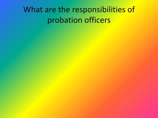 Cjs240 probation presentation | PPT