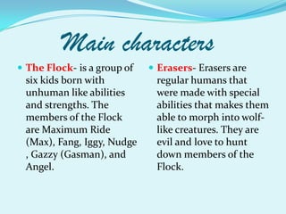 Maximum Ride CJ | PPTX