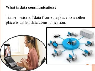 Presentation on DATA COMMUNICATION by Cj Subham | PPTX | Computer ...