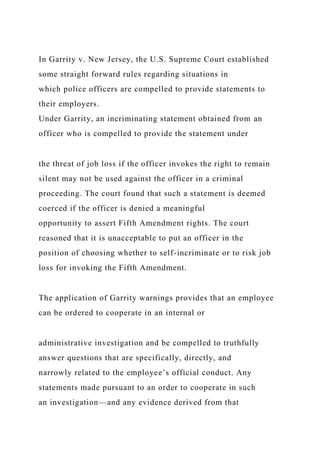 CJUS 530Case Study Critiques InstructionsYou are required to w.docx