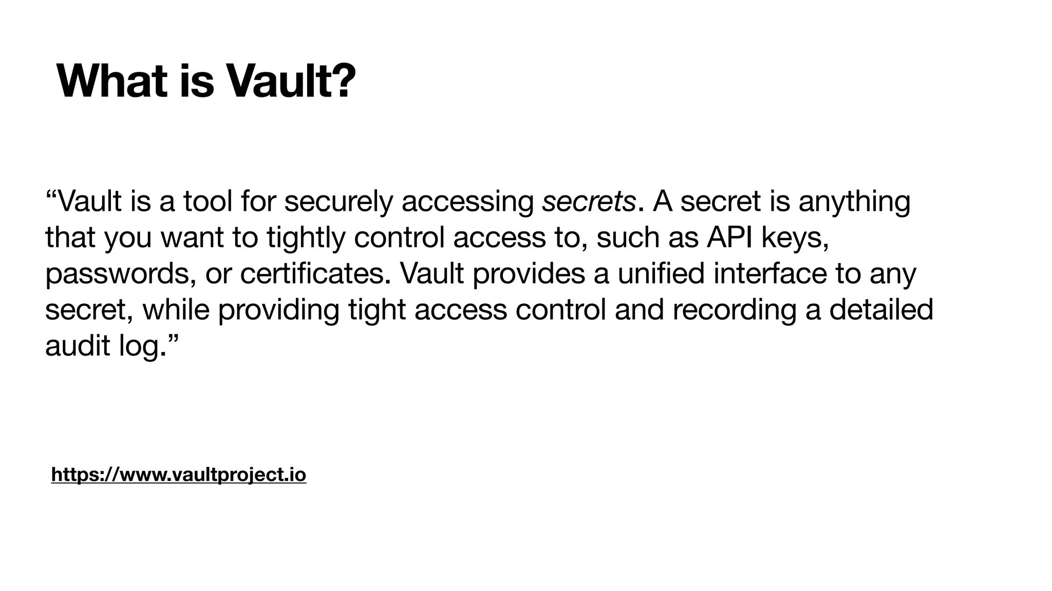 Securing your Pulsar Cluster with Vault_Chris Kellogg | PDF