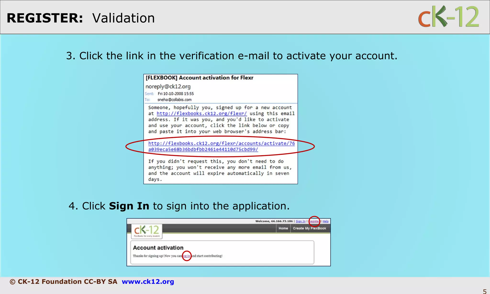 FlexBooks: How To Register | PPT