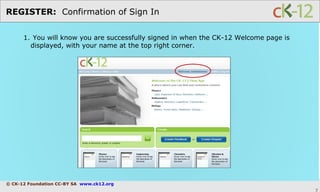 FlexBooks: How To Register | PPT