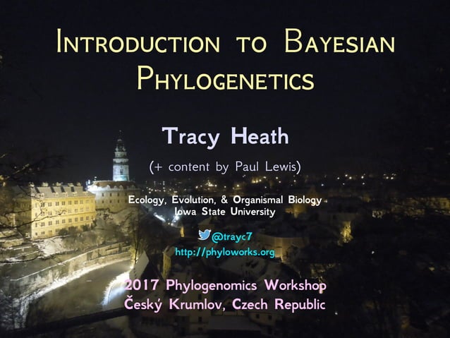 Introduction to Bayesian Phylogenetics | PPT