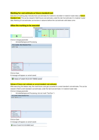 CK40N-Automation of Standard Cost Estimate | DOCX