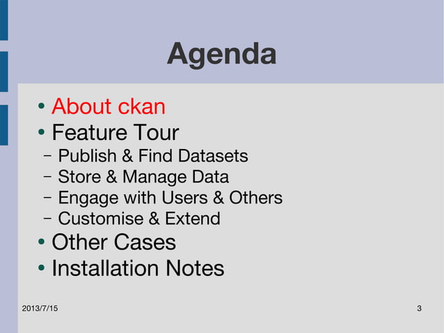 ckan 2.0 Introduction | PPT