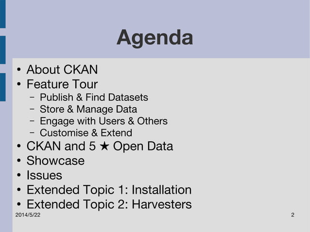 ckan 2.0 Introduction (20140522 updated) | ODP