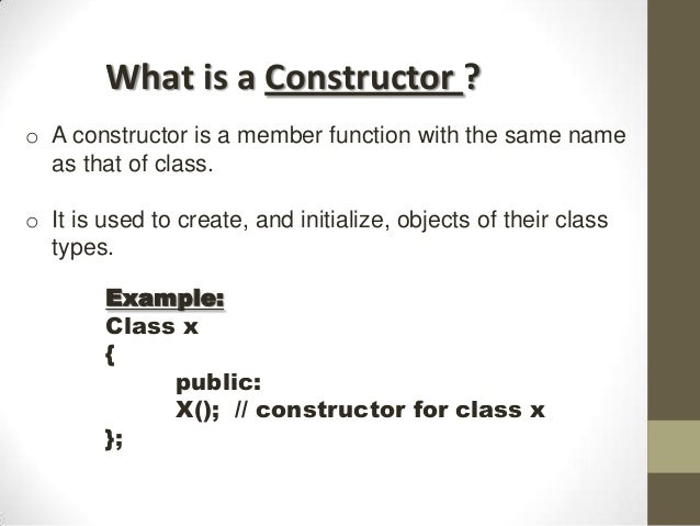 Constructor With Default Arguments And Dynamic Initialization Of Obje