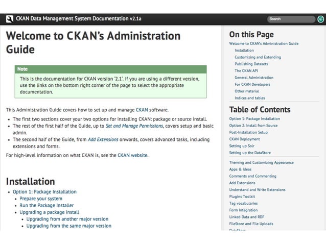 Introduction to CKAN | PPT
