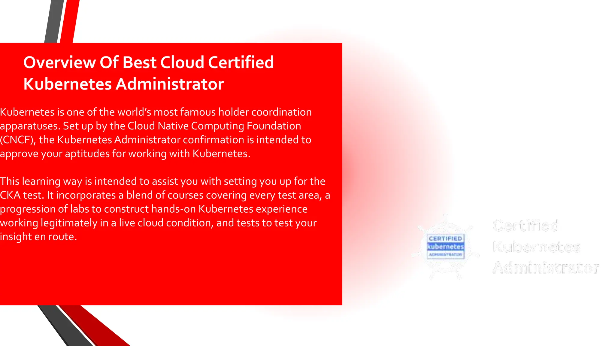 CKA Online Live Training - KR Network Cloud | PPT