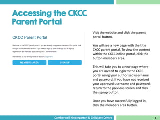 Ckcc sign up process | PDF
