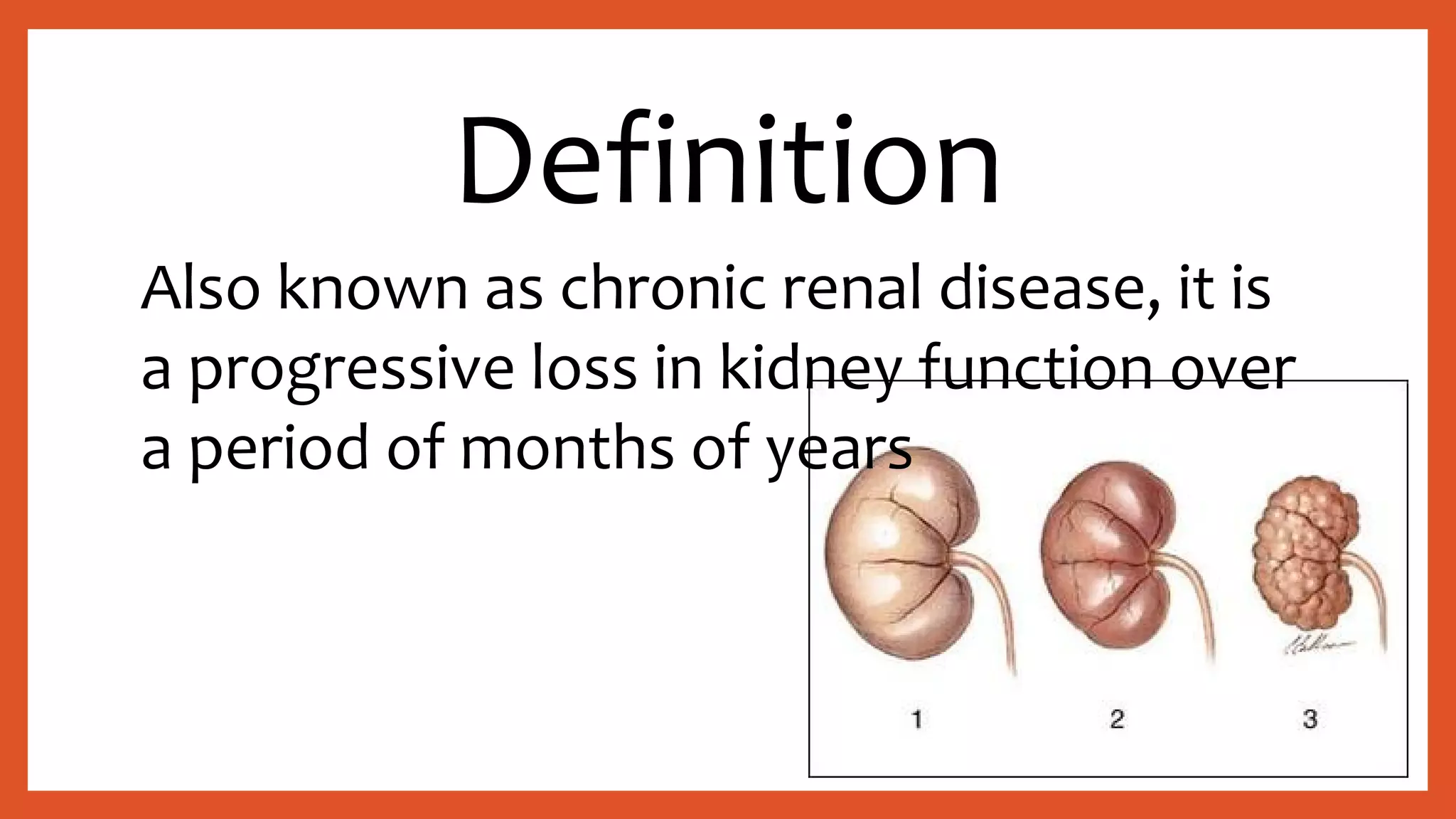 Chronic Renal Disease (CKD) | PPT