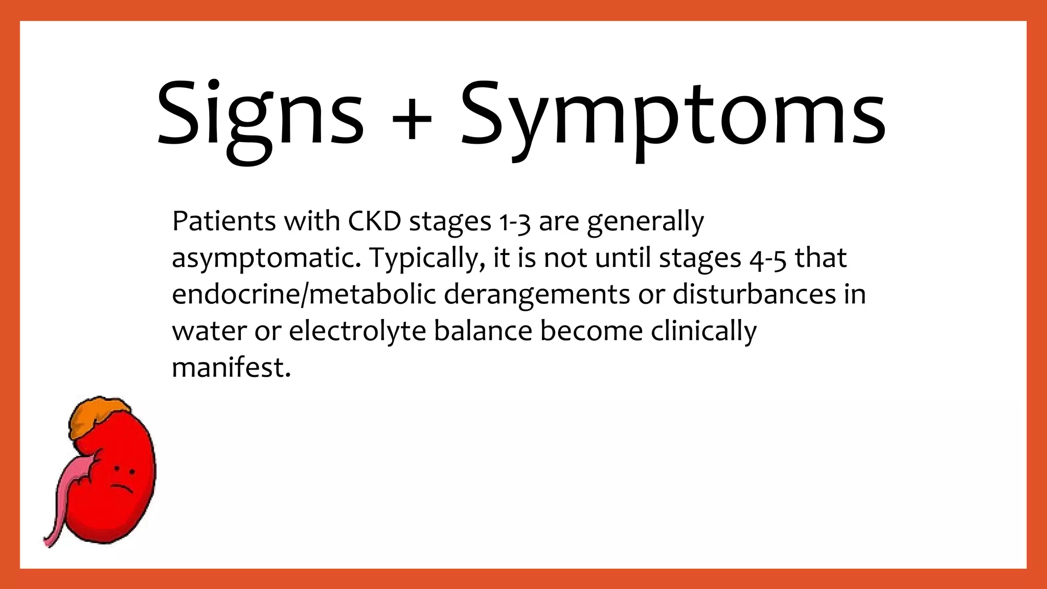 Chronic Renal Disease (CKD) | PPT