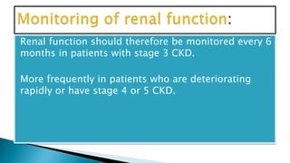CKD (Chronic Kidney Disease) | PPTX