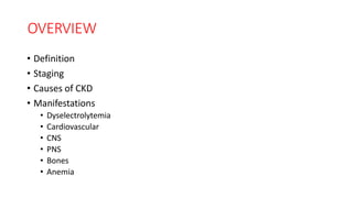 Etiopathogenesis & Mx Of Chronic Kidney Disease | PPTX