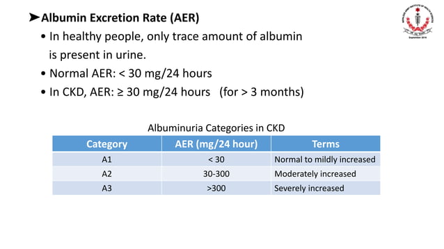 Chronic Kidney Disease - Lab Investigations & Imaging | PPTX | Medical ...