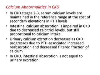Chronic Kidney Disease MBD Part 1 | PPTX