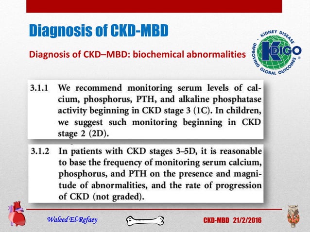 Chronic Kidney Disease-Mineral Bone Disease | PDF