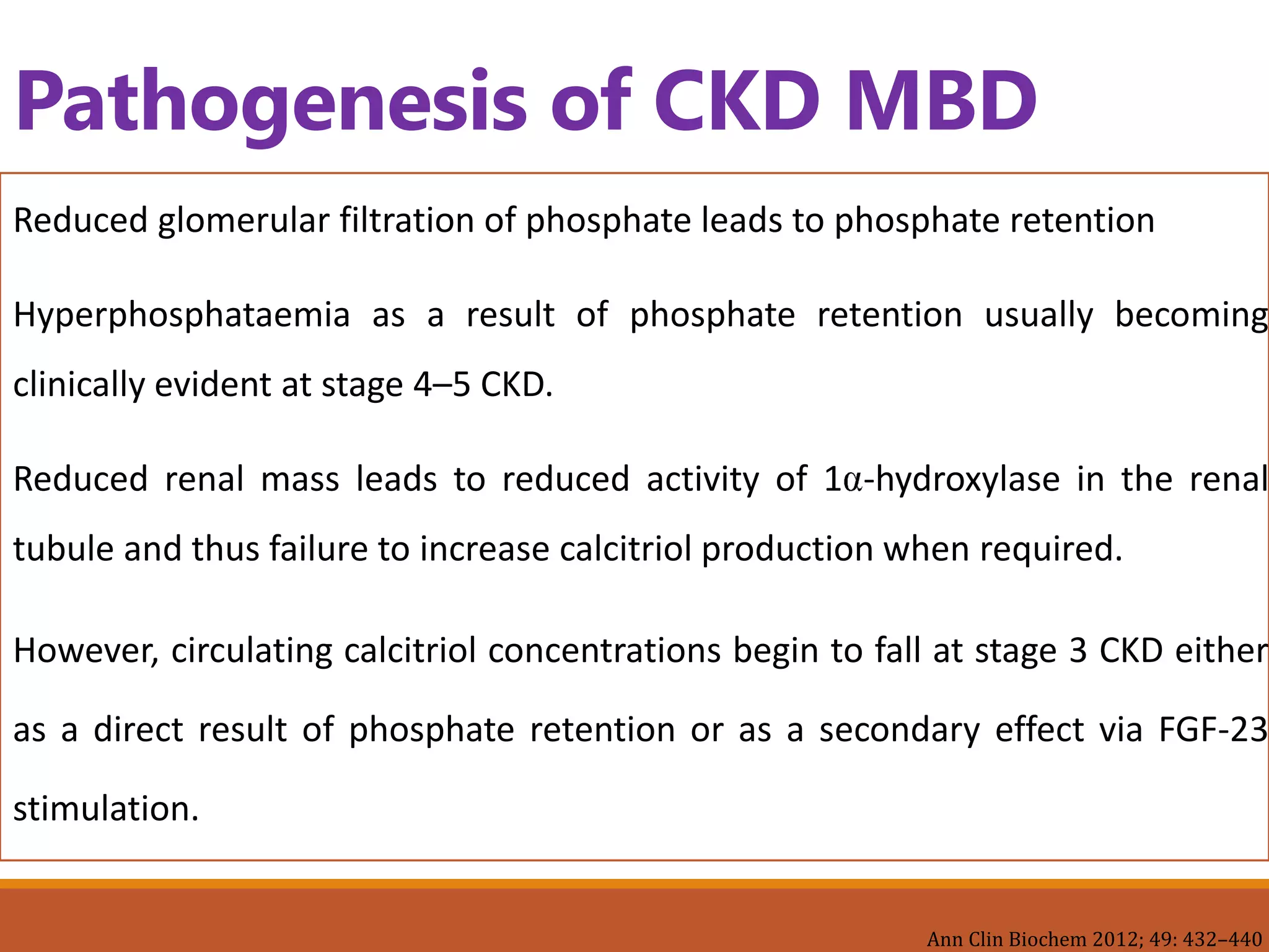 Ckd mbd | PPTX