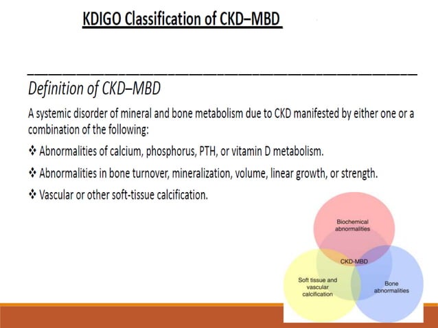 Ckd mbd | PPTX | Bone and Joint Conditions | Diseases and Conditions