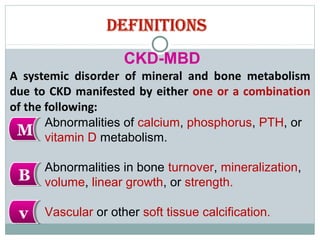 Ckd mbd - dr. hanan moustafa | PPT
