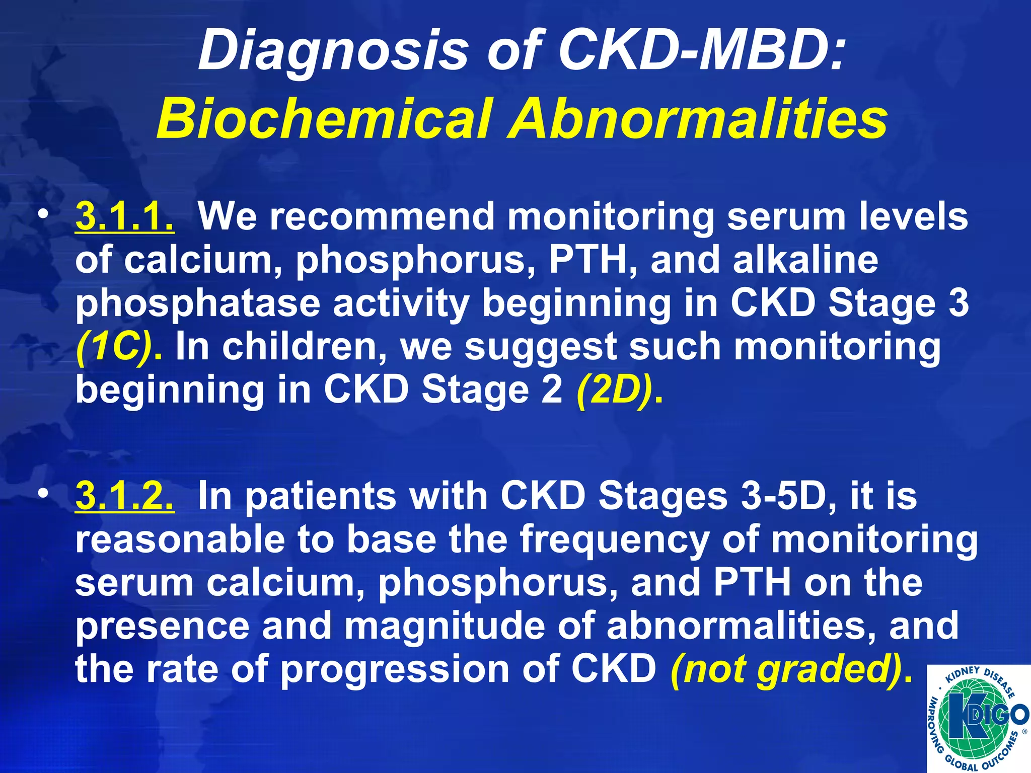 Ckd mbd guideline | PPT