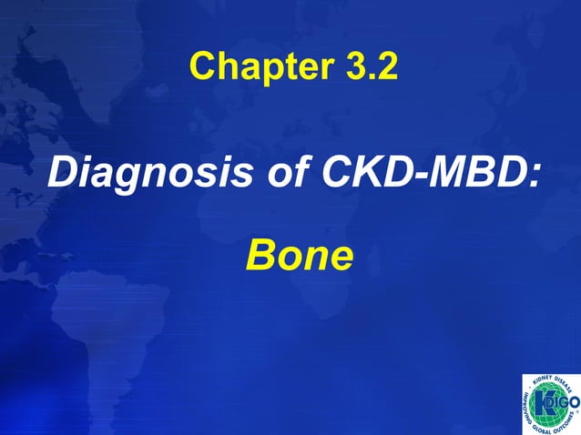 Ckd mbd guideline | PPT