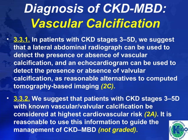 Ckd mbd guideline | PPT