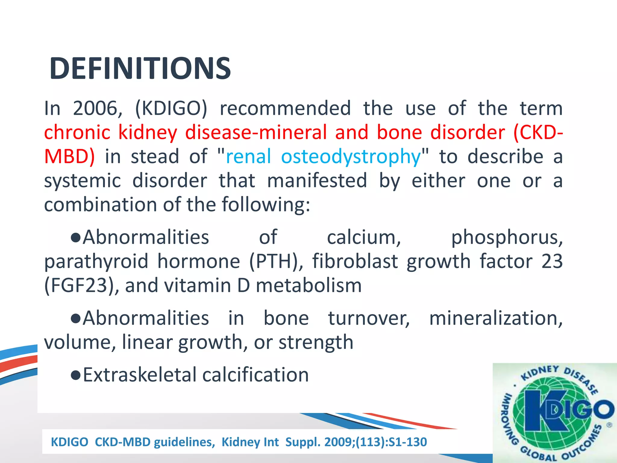 CKD MBD; make it easy | PPTX