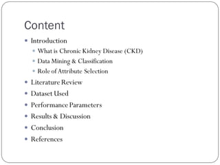 Chronic Kidney Disease Prediction | PDF